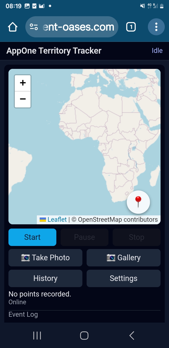 AppOne Mobile App "Take Photo" User Guide - Talent Oases